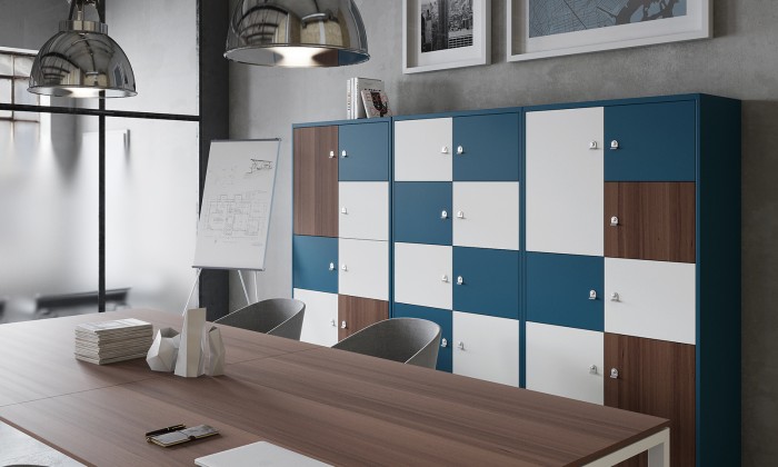 Lockers: 5 Reasons they boost wellbeing at work | Design Insider