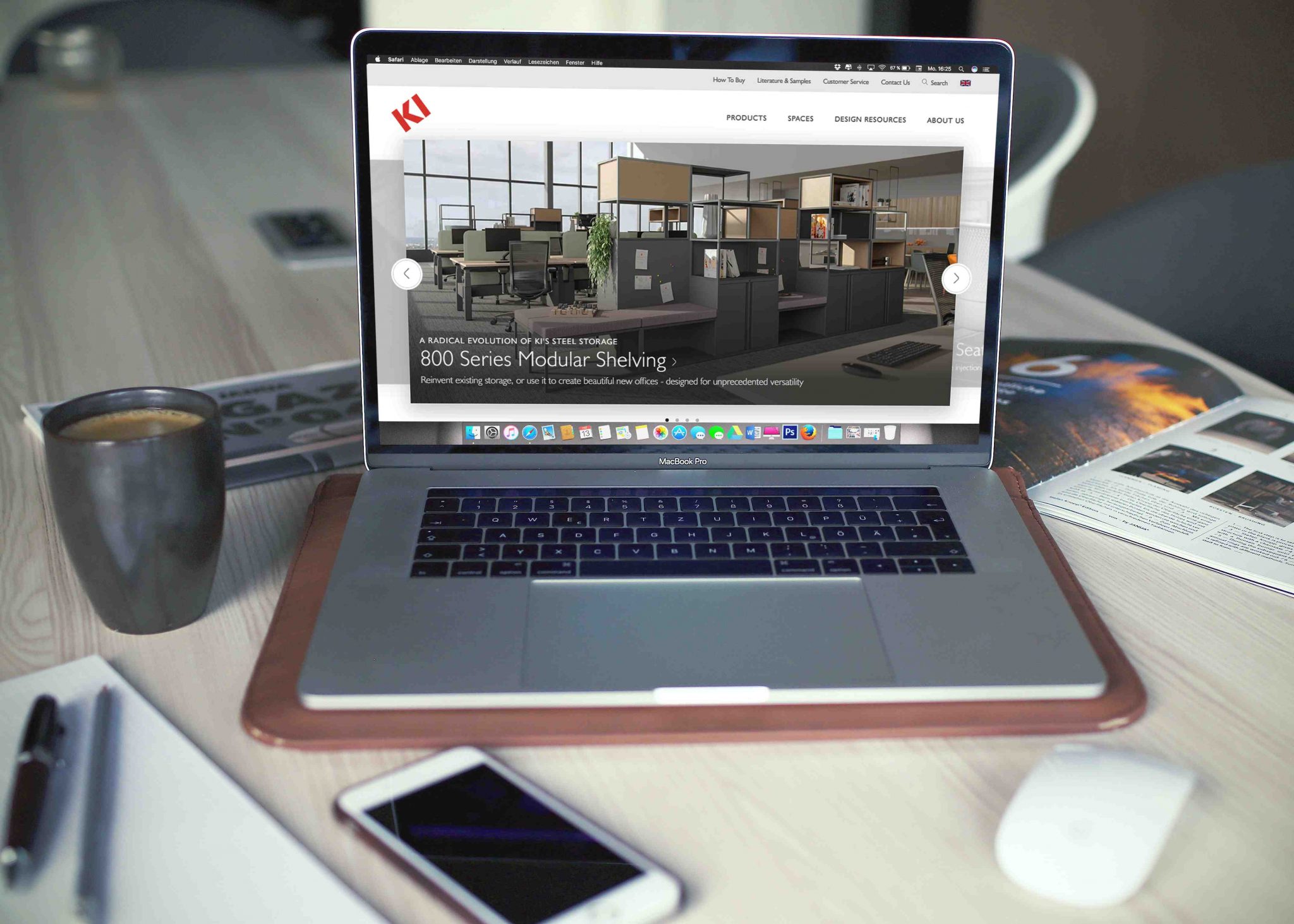 KI launch new website | Design Insider