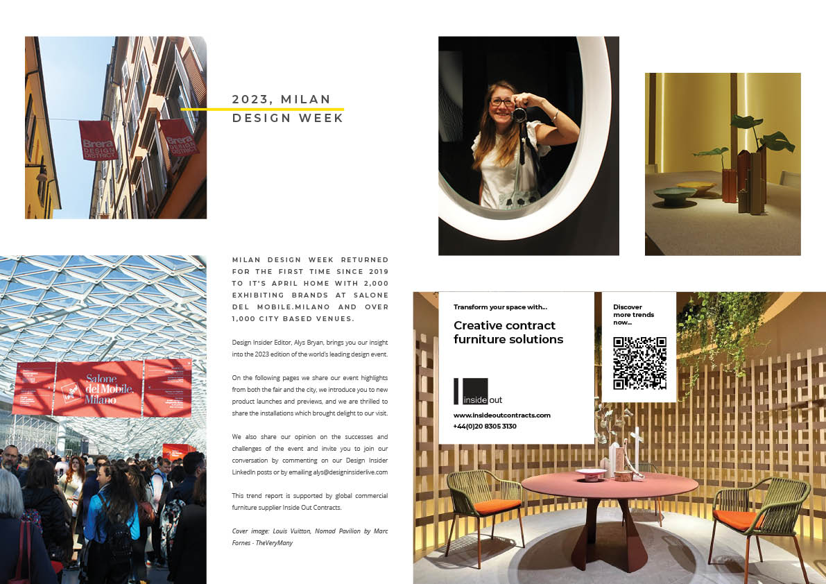Trend Report: Milan Design Week 2023 | Design Insider