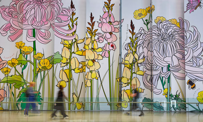 Rewilding Westfield: London’s biggest nature-inspired mural | Design ...