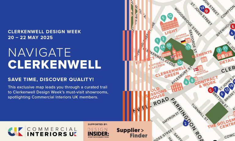 Navigate Clerkenwell Design Week 2025 with CIUK’s Member Map | Design ...