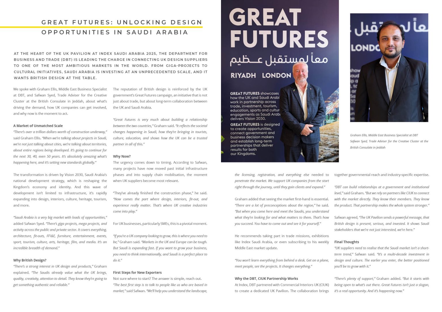 Launching the Design Insider Event Report: INDEX Saudi Arabia 2025 ...